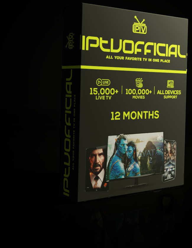 12 Months Premium Plan - Iptv Official