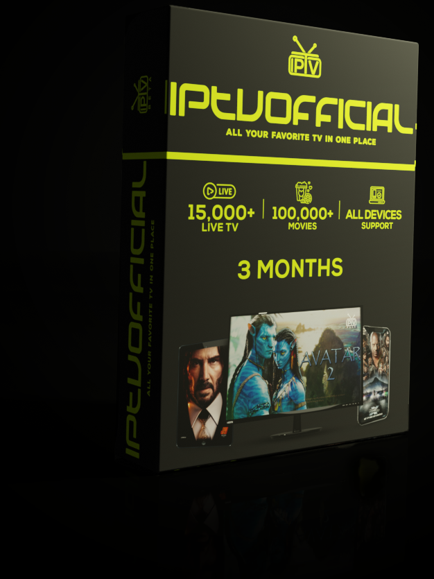 3 Months Basic Plan - Iptv Official